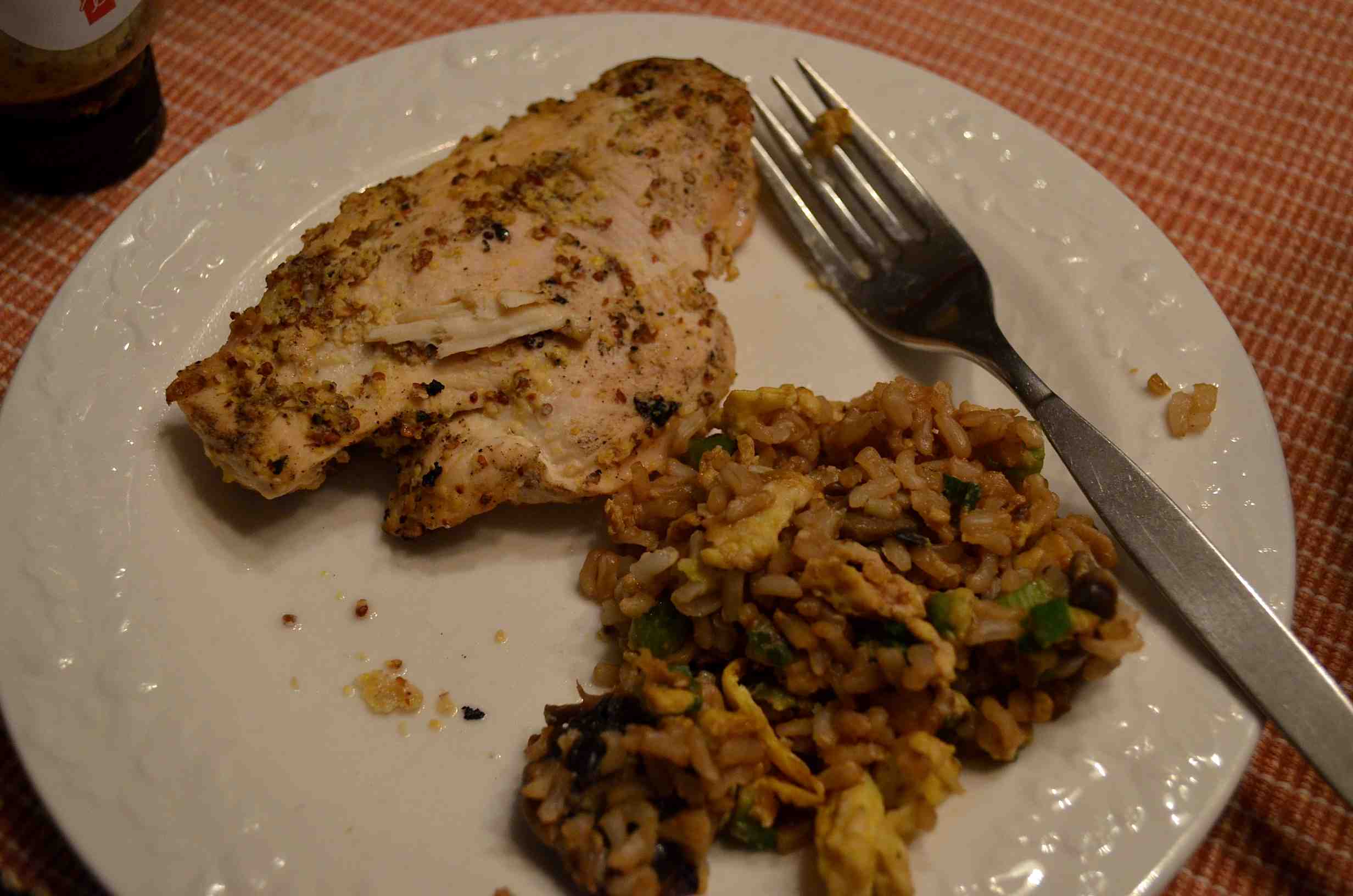 Dijon Chicken Rice - Mouthwatering Motivation