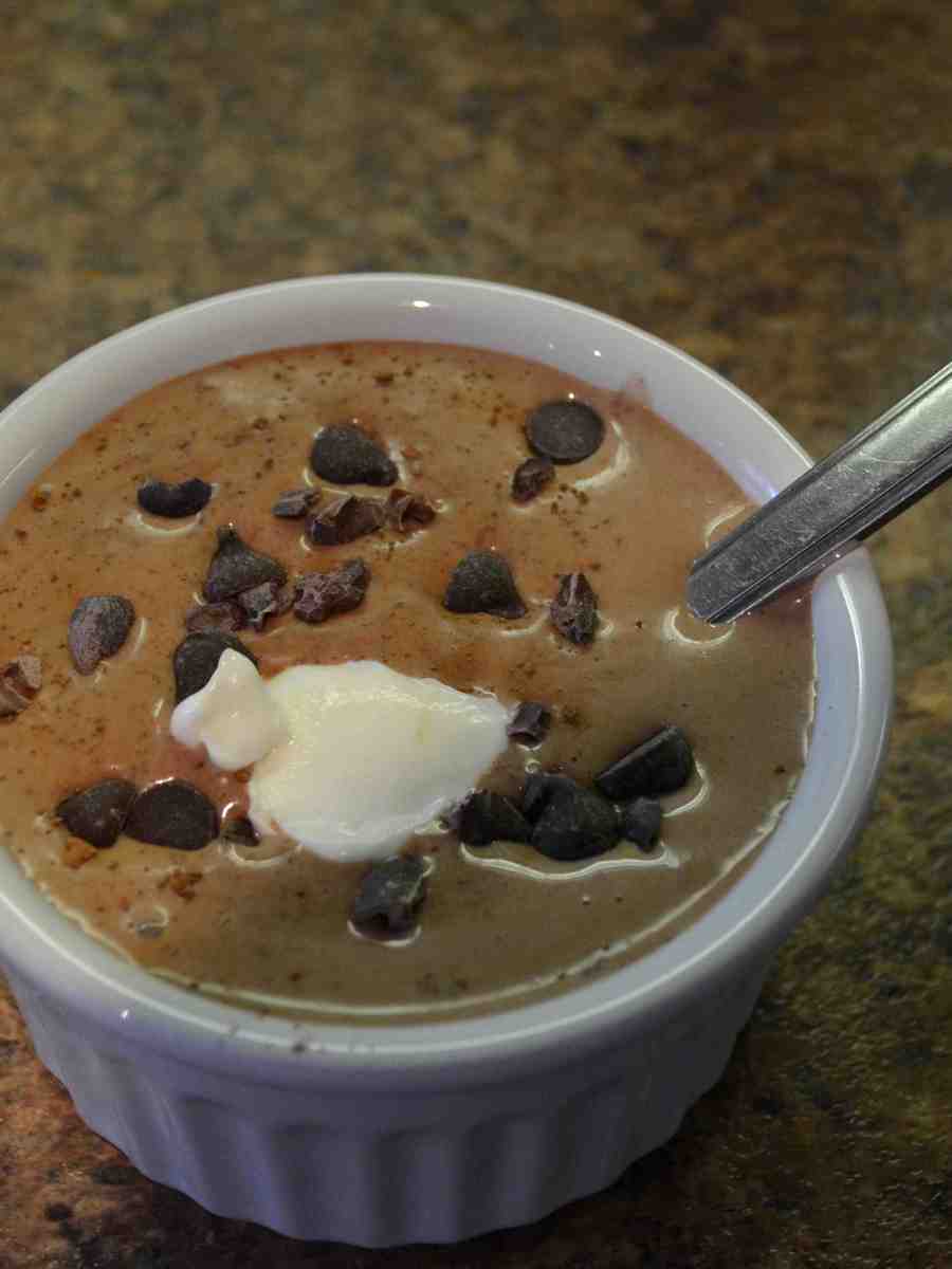 Low-Carb, Chocolate-Crunch Pudding - Mouthwatering Motivation