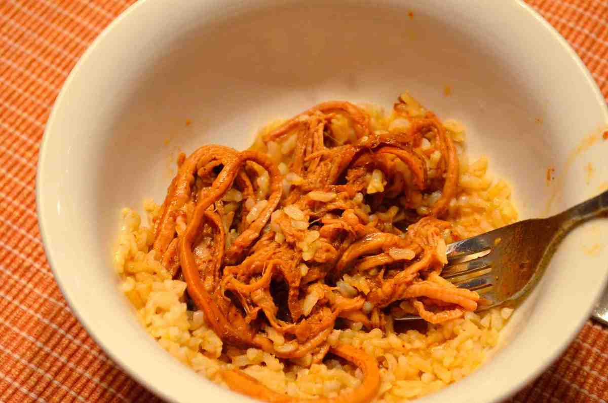 Pulled Pork Over Rice - Mouthwatering Motivation