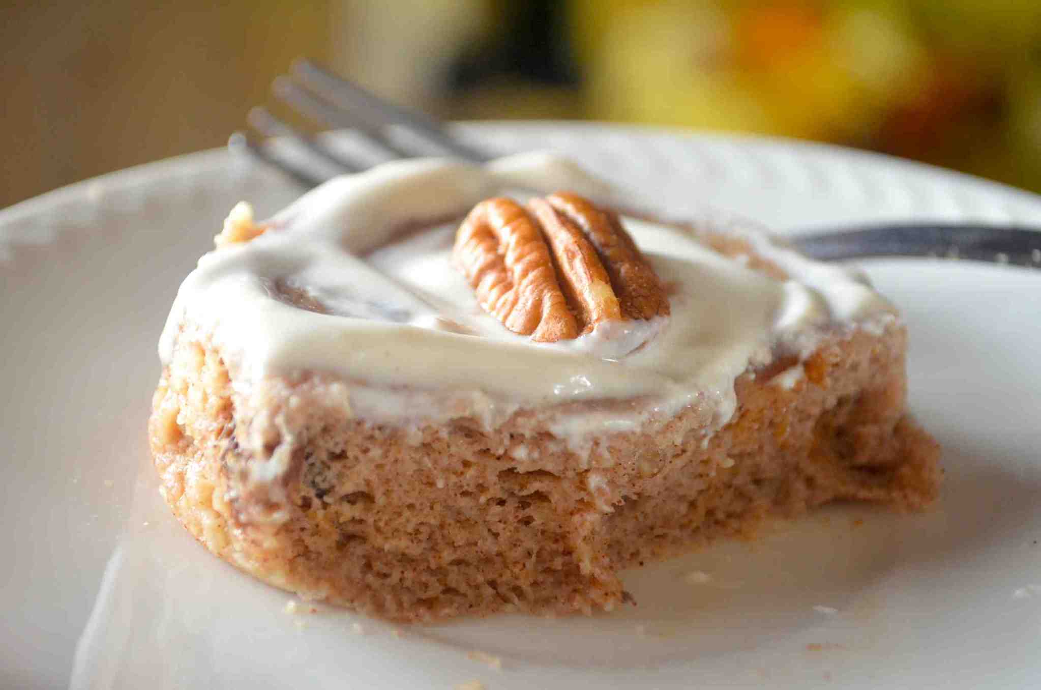 Buttery Mini Protein Cinnabun For One! - Mouthwatering Motivation