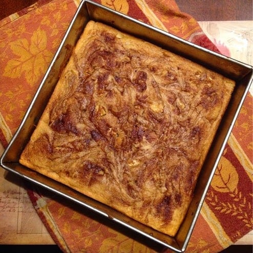 Cinnamon Apple Swirl Protein Cake - Mouthwatering Motivation