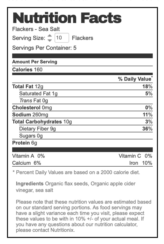 Flackers Seed Crackers | Keto Crackers Review - Mouthwatering Motivation