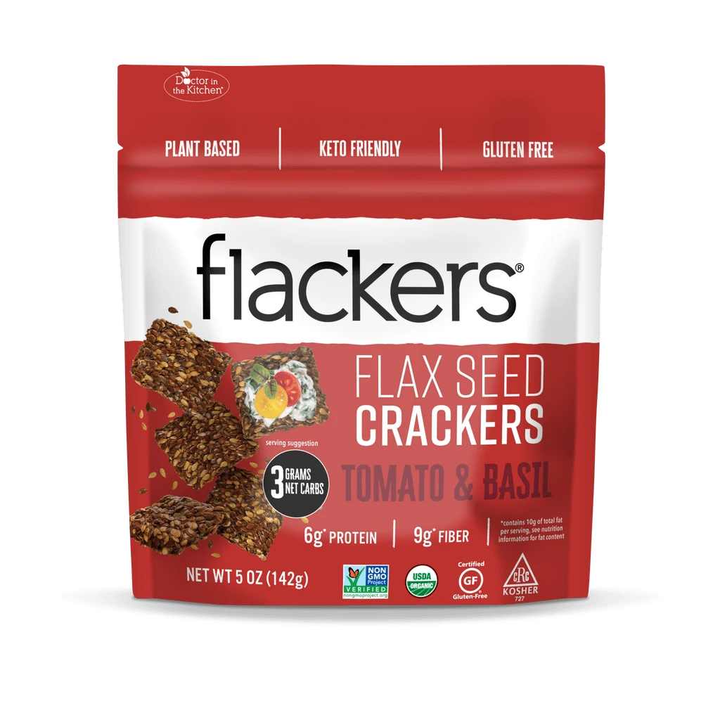 Flackers Seed Crackers | Keto Crackers Review - Mouthwatering Motivation
