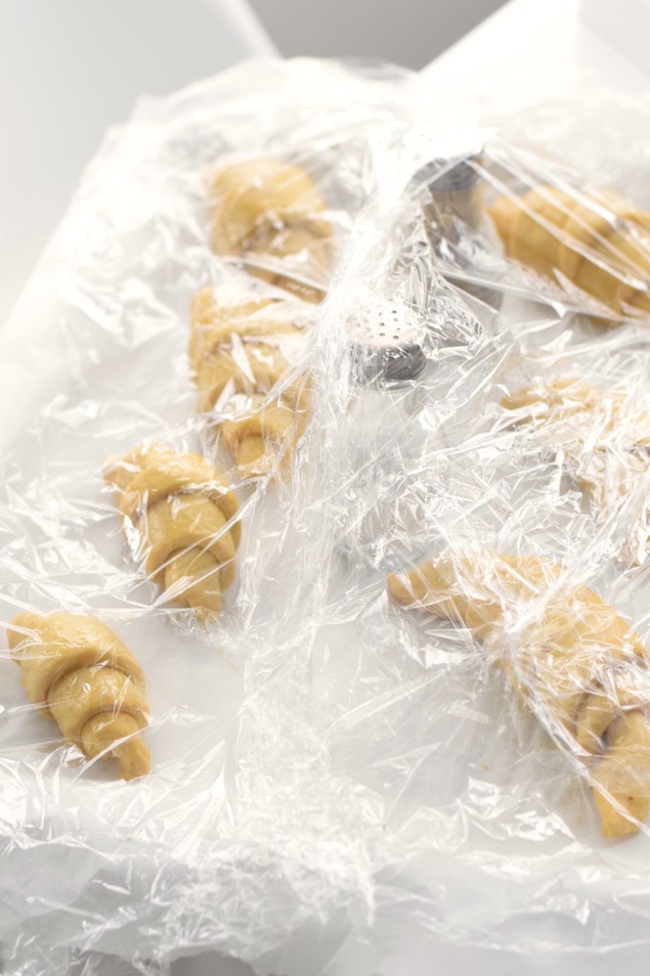 croissants rising plastic wrap - Mouthwatering Motivation