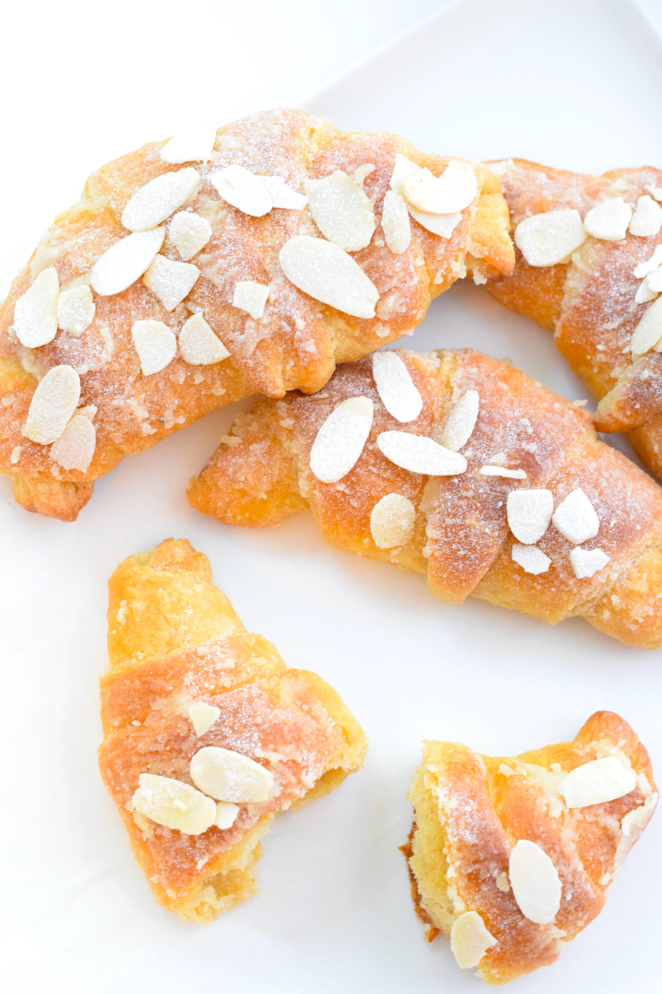 Keto Almond Croissants - Mouthwatering Motivation