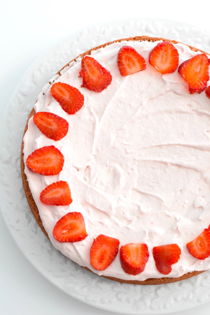 Keto Strawberry Cake - Mouthwatering Motivation